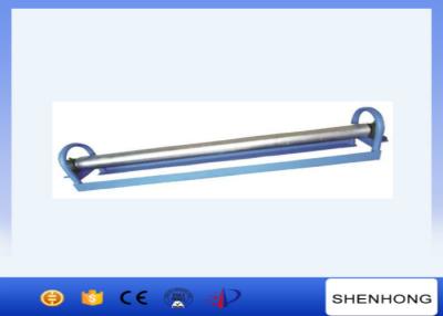 China Galvanized Cable Pulling Pulley Draw Off Roller With Aluminium Roller Body Length 900 mm for sale