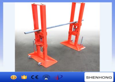 Cina Supporto resistente del tamburo per cavi, diametro idraulico 3200mm di Jack del tamburo per cavi da 10 tonnellate in vendita