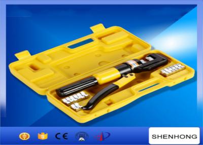 China herramienta que prensa hidráulica manual del hexágono del movimiento del 10MM que prensa hasta 4-70mm2 en venta