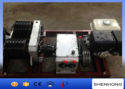 China Eixo tracionador de 5 toneladas do dobro do guincho posto de motor de gás de HONDA GX390 na linha construção à venda