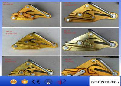 China Apretones de aluminio de la cuerda de alambre del agarrador del conductor para la carga clasificada de ACSR 7-80KN en venta