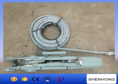 China Tirfor Manual Cable Pulling Tools Wire Rope Pulling Hoist Wire Rope Winch for sale