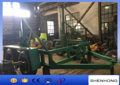 中国 10Ton地下のケーブル インストールは油圧Ccableのドラム トレーラー/巻き枠のキャリアに用具を使います 販売のため