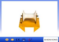 China Pithead Bend And Manhole Entry Cable Guide Roller With Nylon Wheel for sale