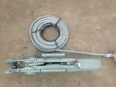 中国 用具ワイヤー ロープ起重機のウィンチTirforをきつく締めて16 KNはワイヤー ロープ20mを含んでいます 販売のため