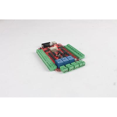 China 4 Axis USB CNC Breakout Board Interface Board Controller With Handle Control for sale