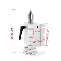 China 4th CNC Rotary Axis Tailstock Gapless for sale