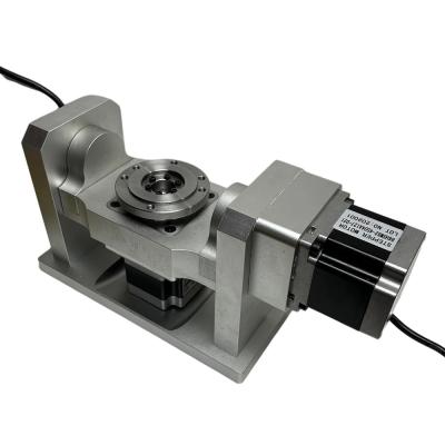China CNC Rotary 4th A Axis C Axis Dividing Index Head Harmonic Gearbox Ratio 10:1 for sale