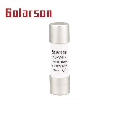 China 14X51mm 400V/500V/690V Solar PV Fuse and Holder 2A 3A 4A 5A 6A 8A 10A 12A 15A 20A 25A 32A 35A 40A 50A 63A for sale