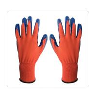 China Workshop 13 Gauge Blue Nitrile Gloves for sale