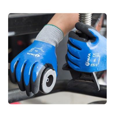 Cina Il giacimento di petrolio blu XXL di colore dell'operazione meccanica ha tagliato i guanti resistenti del lavoro in vendita