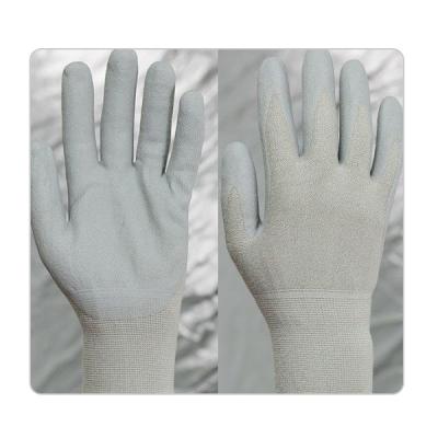 China As mulheres de Grey Nylon Bamboo Fiber Summer 15G da construção trabalham luvas à venda