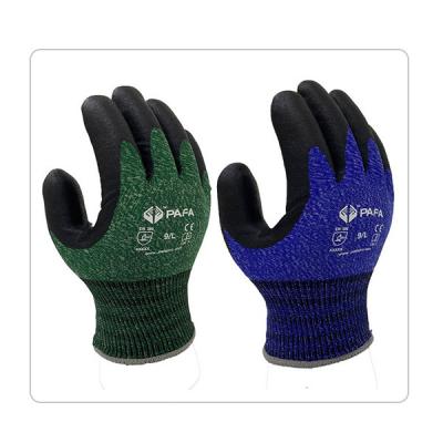 China Anti bom aperto frio Terry Bushed Hand Safety Gloves para o trabalho exterior à venda