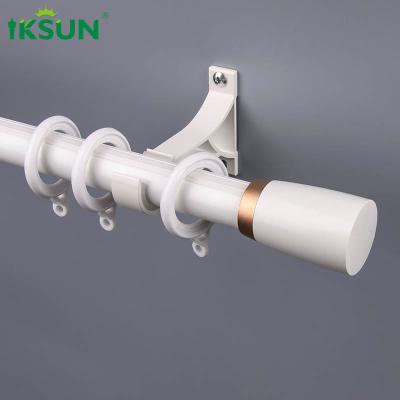 China Cortina de alumínio branca Rod Wall Installation Single Type do metal 22ft à venda