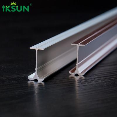 Cina la ferrovia di tenda di alluminio di 6.7m, doppia pista della tenda ha messo flessibile pieghevole in vendita