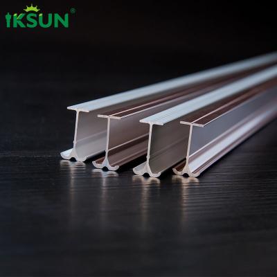 Cina pista curva ultrasottile della tenda di 0.8mm per la lunghezza dell'hotel 670cm della casa della stanza in vendita