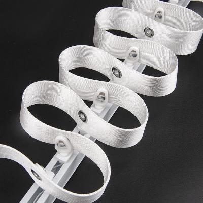 China Pleated 100% Polyester Nylon Ripple Fold Curtain Eyelet Tapes Curtain Accessories for sale