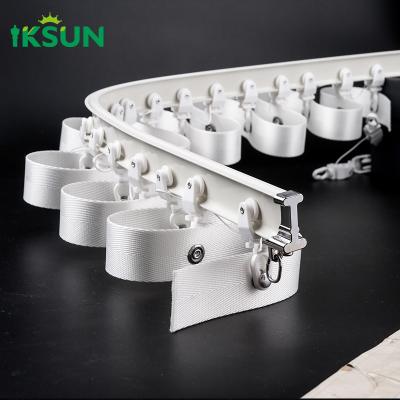 Cina 60/70/80 mm Ripple Rold binario per tende in vendita