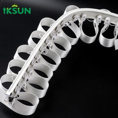 Китай Ceiling Mounted Wave Ripple S Fold Curtain Tape With Hooks продается