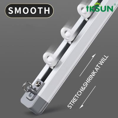 Китай 1.1-4.5m Aluminium Telescopic Curtain Track Adjustable Curtain Rail продается