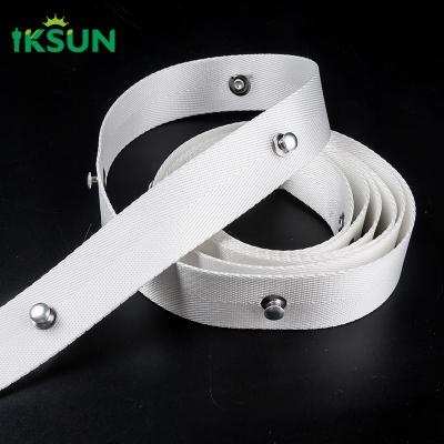 China Aluminium Alloy 100mm S Fold Curtain Tape 50kg Bearing Capacity Te koop