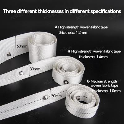 China Aluminium Alloy 100mm S Fold Curtain Tape 50kg Bearing Capacity Te koop