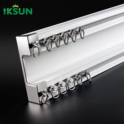 Cina Square 6063 Aluminium Curtain Track 5.8-6.7m Length in vendita