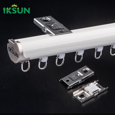 China Anodiserend profiel venster gordijn spoor aangepast spoor geextrudeerde aluminium gordijn palen Te koop