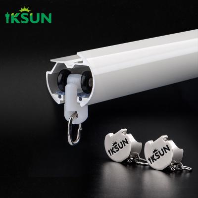 Cina 1.0 mm Spessore di alluminio Ferrovia di tenda soffitto Silenzioso Corridoio di tenda Heavy Duty in vendita