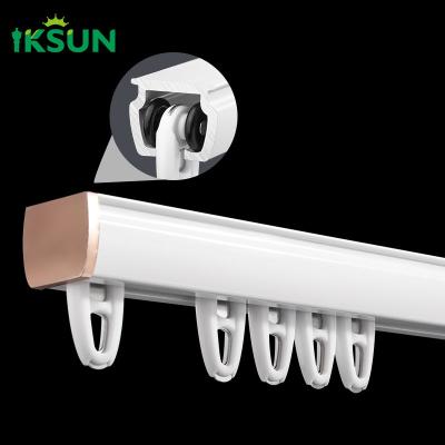 Cina Anodizing Profile Rail Curtain Track C Channel Extruded Aluminium Curtain Poles in vendita