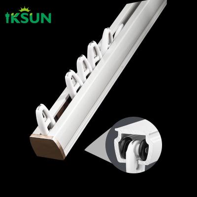 Cina Double Track Ceiling Curtain Rail Aluminum Profile Extrusion Rail For Home Decoration in vendita