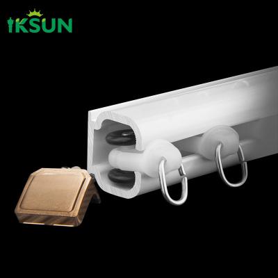 Cina Ceiling Mounted Silent Gliss Curtain Track Aluminium Alloy 6063 in vendita