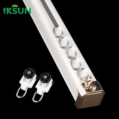 Cina Balcony Aluminium Curtain Track OEM Profile Car Curtain Rail Square in vendita