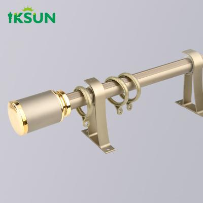 Cina Fabbrica Moderne Roma Rodi E Rails Accessori Testa di cristallo Single 1.2mm Set di palo di rulli in vendita