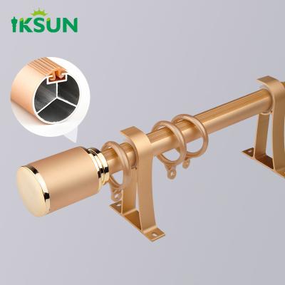 Cina Fabbrica Moderne Roma Rodi E Rails Accessori Testa di cristallo Single 1.2mm Set di palo di rulli in vendita
