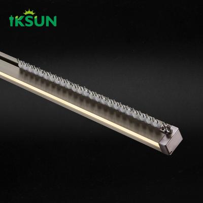 Cina Facile installazione Silent Led Curtain Track Led Ultra Thin 1.0mm Rail Track Light in vendita