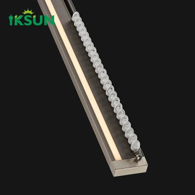 Cina Nuovo disegno di alluminio Led Strip Light Curtain Track Lighting Accessori del sistema ferroviario in vendita