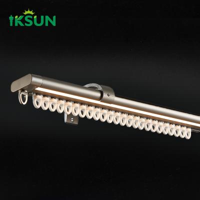 Cina 1.0mm Cornice pieghevole a binario singolo di alluminio LED per binario leggero in vendita