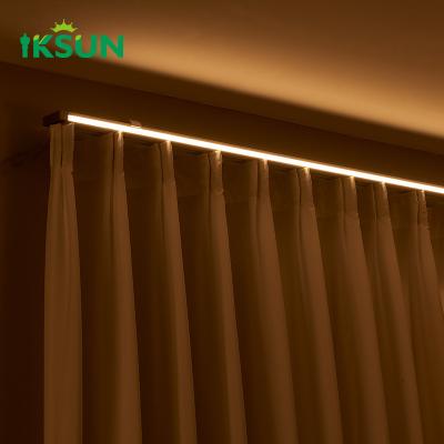Cina Nuovo sistema di tracciato in alluminio a LED a soffitto scorrevole a luce invisibile per l'ospedale dell'hotel in vendita