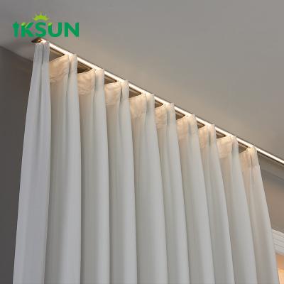 Cina  Wholesale Led Light Rail Curtains Track With Curtain  Tracks Accessories For Living Dorm Room in vendita