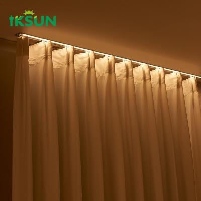 Cina  Wholesale Led Light Rail Curtains Track With Curtain  Tracks Accessories For Living Dorm Room in vendita
