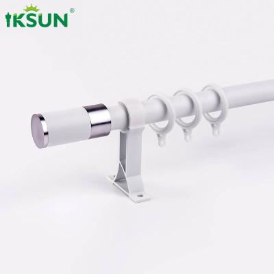 Китай New Smooth Mute Curtain Rods Aluminum Roman Rods And Rails Accessories продается
