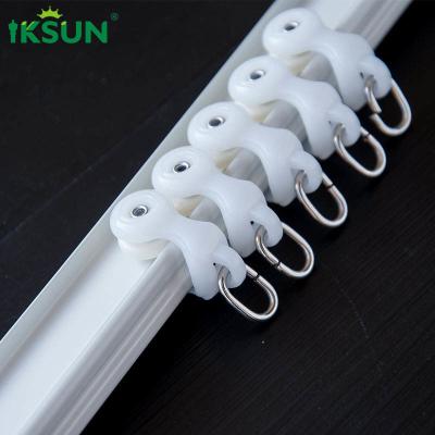 Cina Pista curva flessibile bianca 0.8mm della tenda ultrasottili per l'ospedale Resturant in vendita