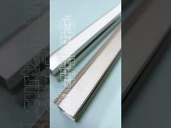 0.9mm Ripple Fold Aluminium Curtain Track For Window Shower Room