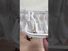 Flexible Bendable Aluminium Curved Curtain Track