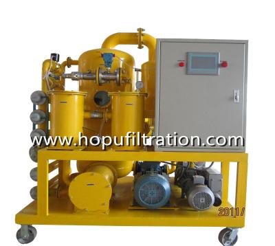 China PLC Fully Automatic Transformer Oil Purification Machine for sale