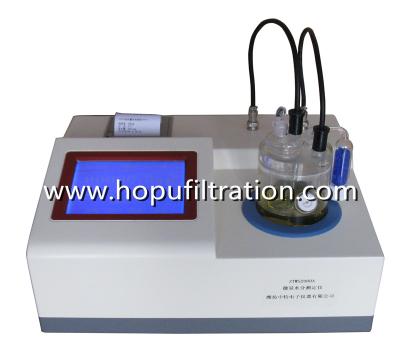 China Oil Trace moisture titrator Tester/ Analyzer for Series HST for sale
