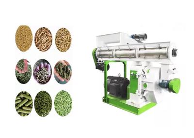 China Cattle & Poultry Feed Making Machine | 500-2000 kg/hour Capacity | 15-45 kW Power for sale
