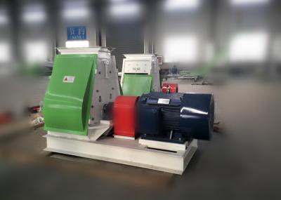 China High Performance Wheat Hammer Mill Crusher - 500-2000 kg/h Capacity, 7.5-30 kW Motor for Rice Husk and Corn Processing for sale