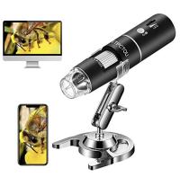 Quality 112mm X 33mm Micro USB Microscope Black Digital Microscope 1000x for sale
